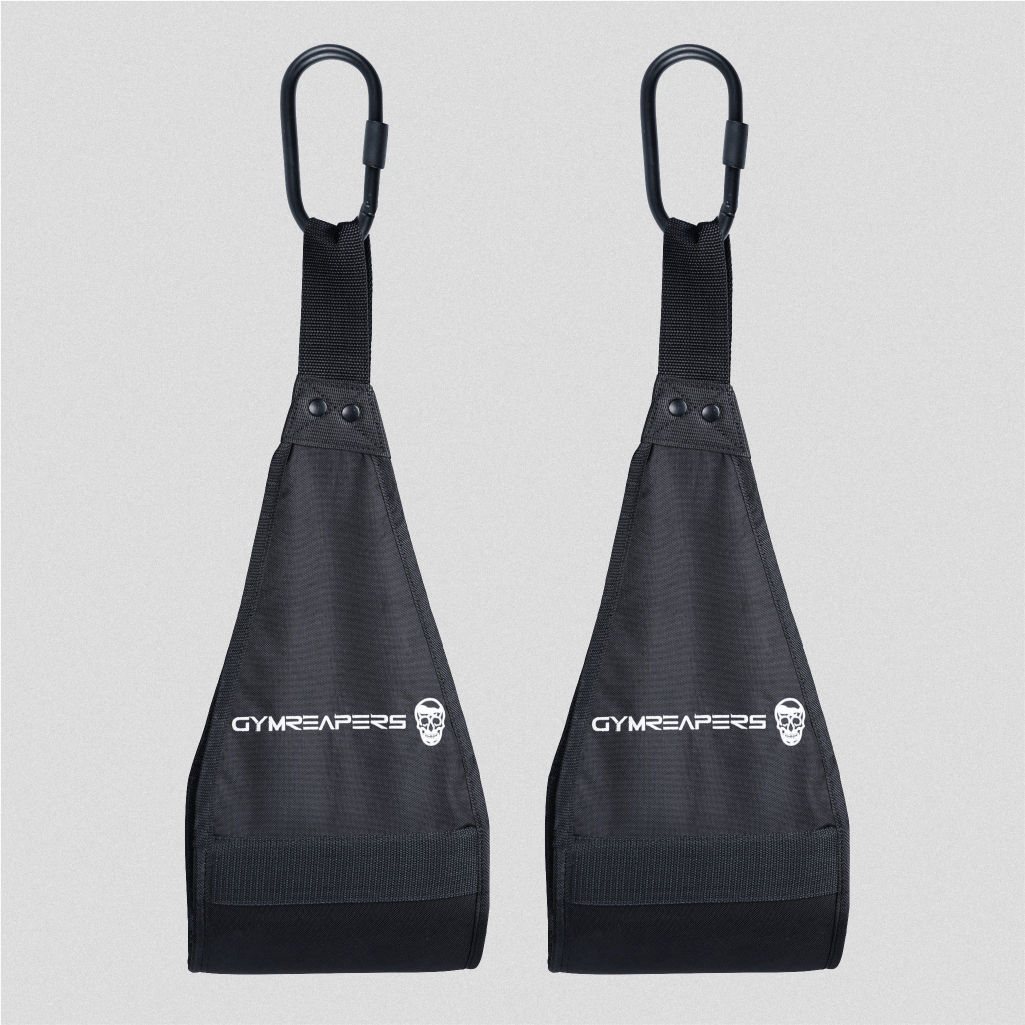 Gymreapers Hanging Ab Straps - Black